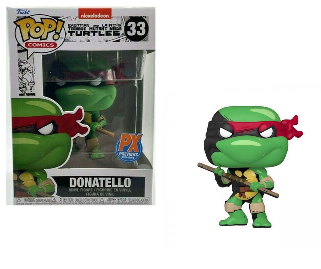Funko - POP COMICS TMNT DONATELLO PX Exclusive | Arkham Cafe Coop
