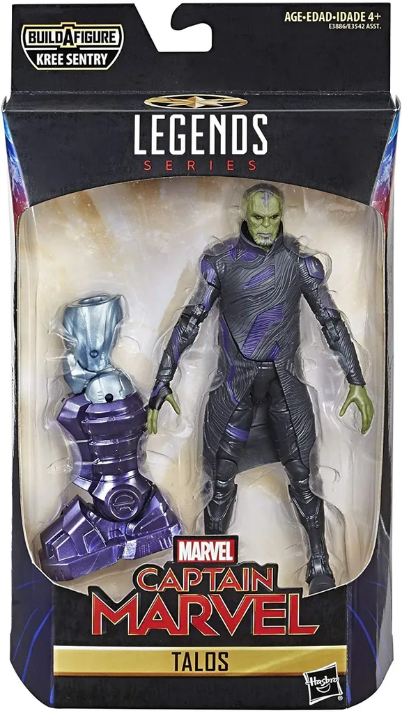 Hasbro - Marvel Legends Captain Marvel Kree Sentry BAF - Talos | Arkham ...