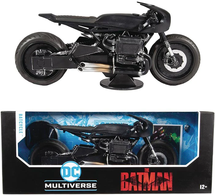 McFarlane Toys - Batcycle (The Batman) Vehicle | Arkham Cafe Coop