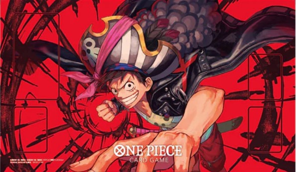 Bandai - One Piece Card Game Official Playmat Monkey Luffy | Arkham ...