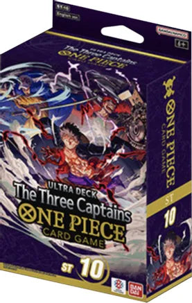 ONE PIECE CG ULTRA DECK THE THREE CAPTAINS | Arkham Boutique