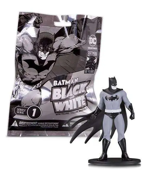 DC Comics Batman Black & White Mini Figure Blind Bag Serie 1 | Arkham ...