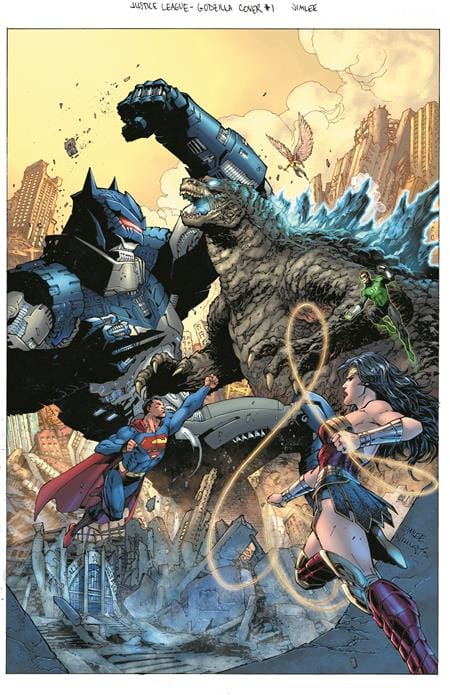 JL VS GODZILLA VS KONG #1 LEE | Arkham Boutique