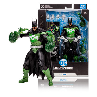 DC MCFARLANE COLL ED 7"WV3 - BATMAN AS GREEN LANTERN | Arkham Boutique